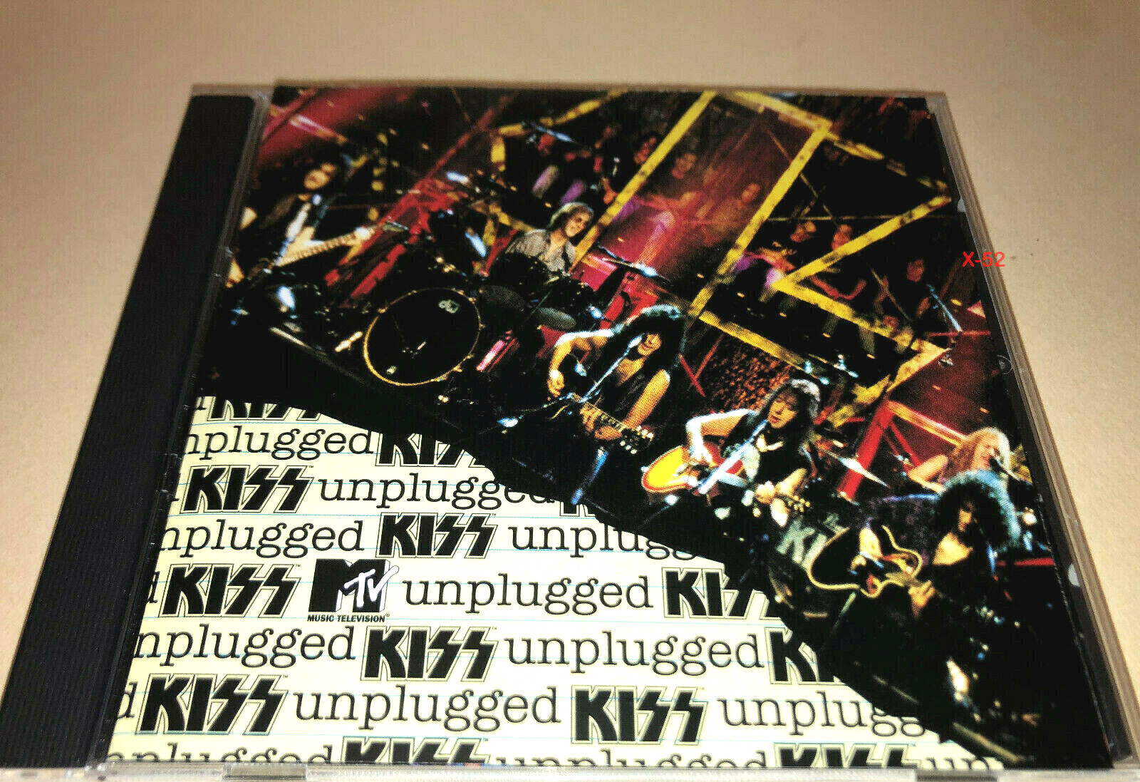 Kiss CD Unplugged live hits Gene Simmons Paul Stanley Peter