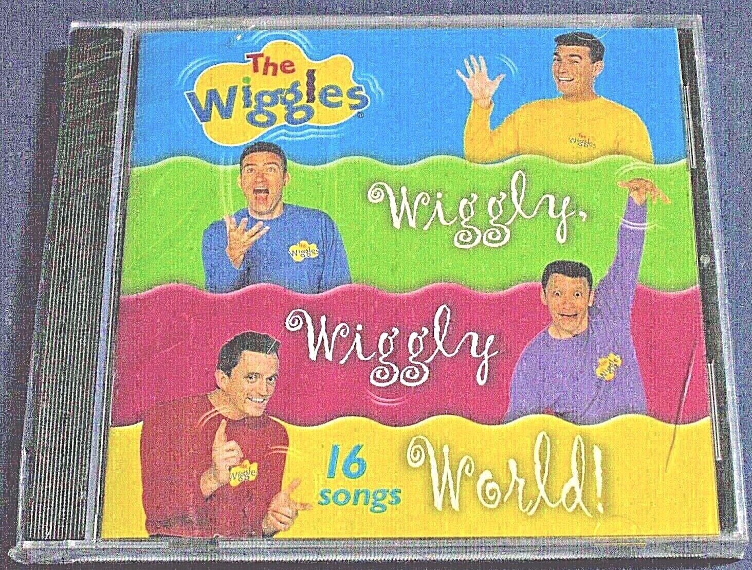 The WIGGLES Wiggly Wiggly World CD SEALED NEW Rare 16 Songs OOP ...