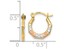 14K Yellow Gold Fancy Small Hoop Earrings (2.00mm) 758475902267 | eBay