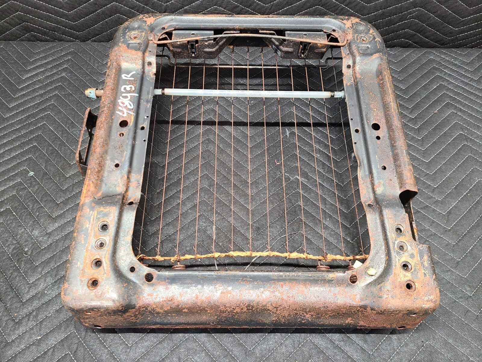 85-86 87-93 Ford Fox Body Mustang GT Lower Front Seat Frame 1985-1993 ...