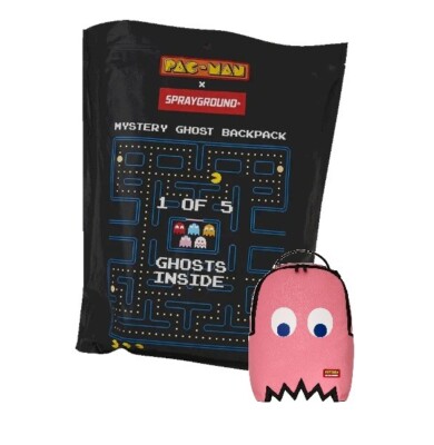 Sprayground PACMAN Ghost "Pinky" Backpack (Mystery Bag Collection ...