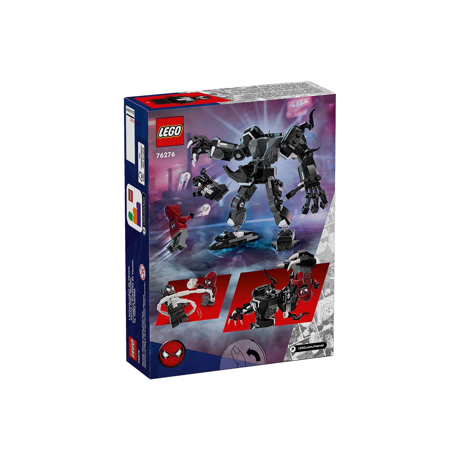 Lego Marvel Venom Mech Armor Building Set (134 Pieces) - NO COLOR ONE ...