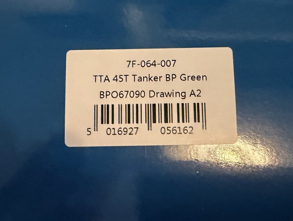 Dapol 45t TTA Tank Wagon BP Green BPO 67090 O Gauge !! | eBay UK
