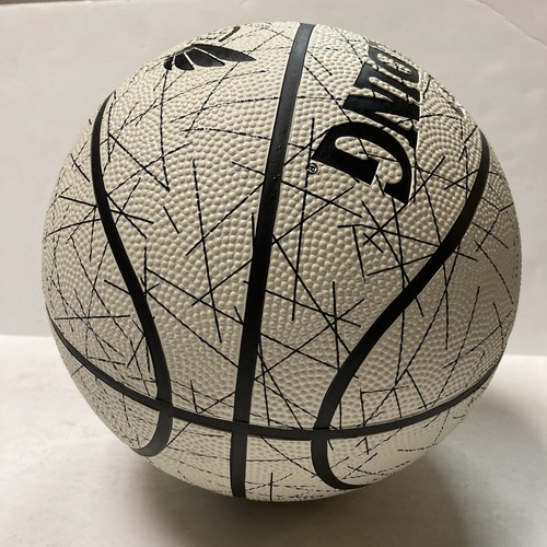 Spalding Flight Line Basketball , Size 7 White & Black Indoor/Outdoor ...