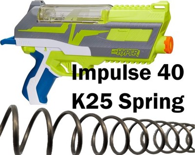 K25 Spring For Nerf Hyper Line Impulse 40 Blaster High Powered Coil ...