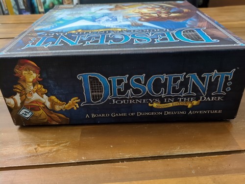 Descent Journeys In The Dark Second Edition Box And Organizer Only | eBay