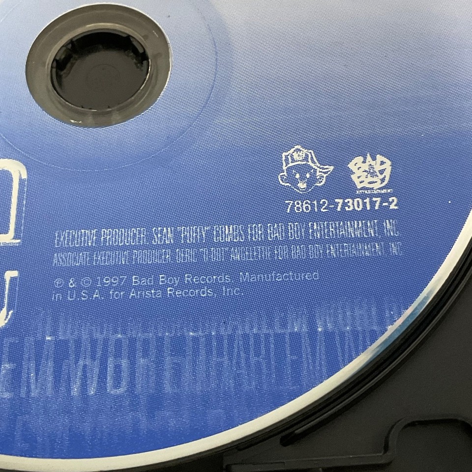 Mase Harlem World 1997 CD Album Disc Only Bad Boy Records Rap Hip Hop ...