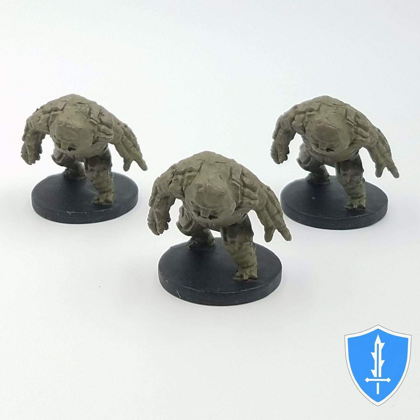 Galeb Duhr x3 - Monster Menagerie 2 #32 D&D Earth Elemental Miniature ...