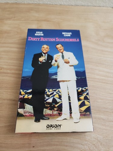 Dirty Rotten Scoundrels (VHS, 1988) Steve Martin Michael Caine ep mode ...