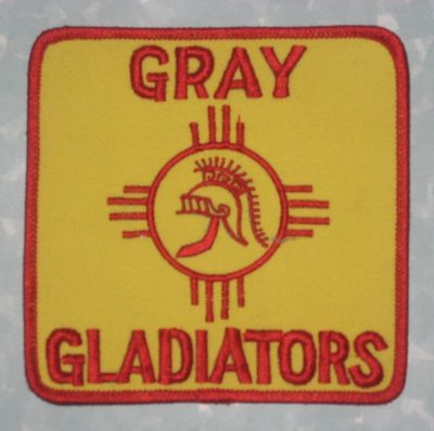 Gray Gladiators Patch - 4 1/8" x 4" | eBay