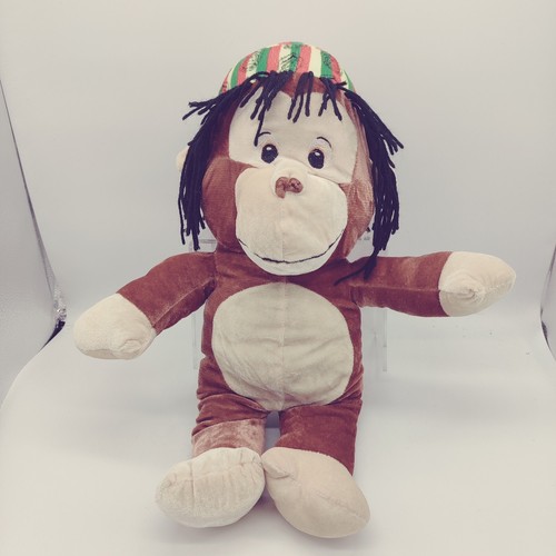 Rasta Reggae Jamaica Dreadlocks Brown Monkey Plush stuffed animal | eBay