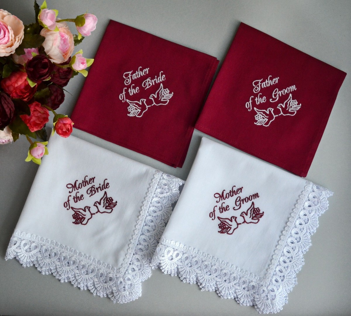 Handkerchief Designs For Wedding Mother Of The Groom Handkerchief