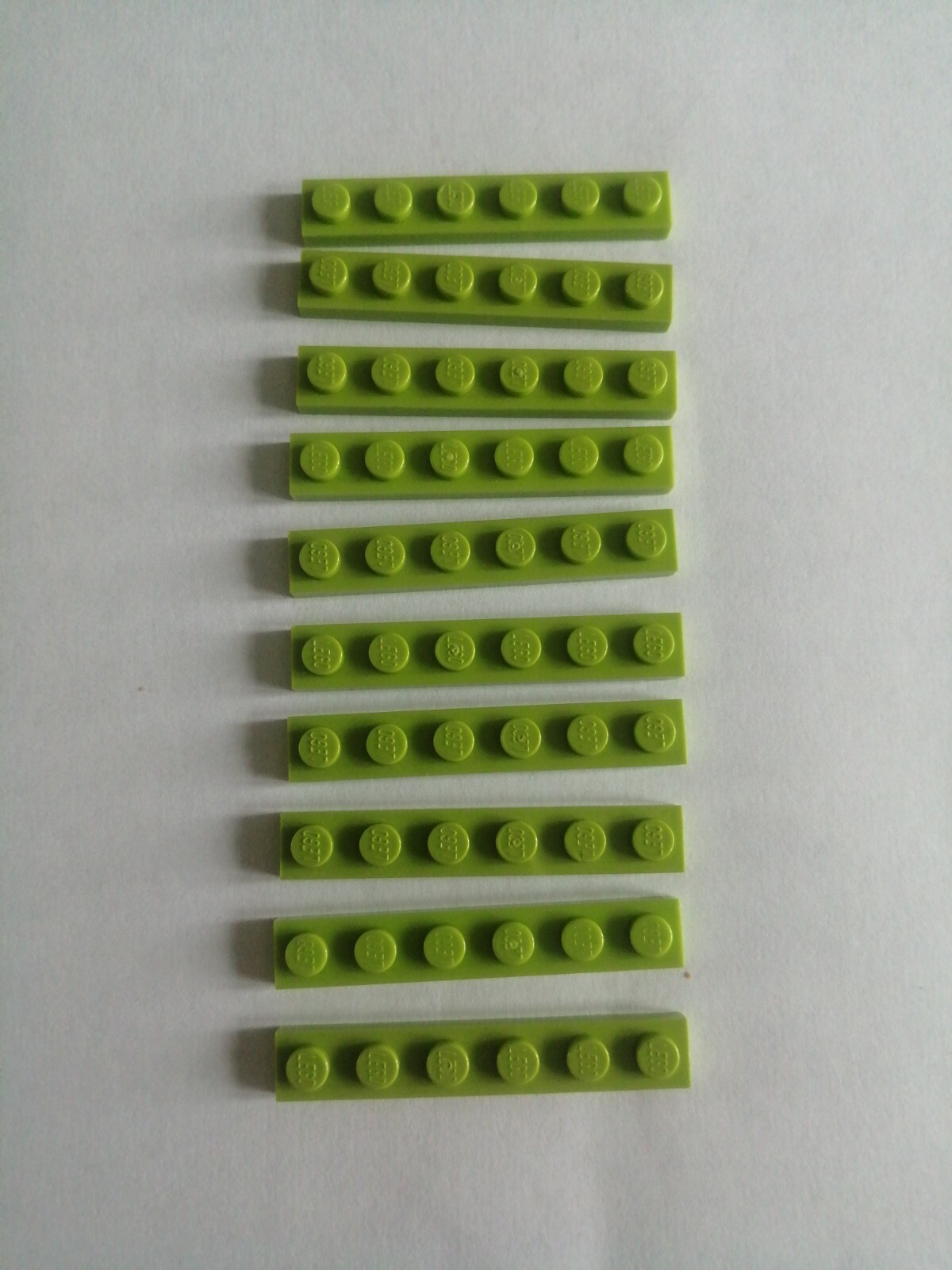Lego 3666 6x1 Flat Lime Green x10 | eBay UK