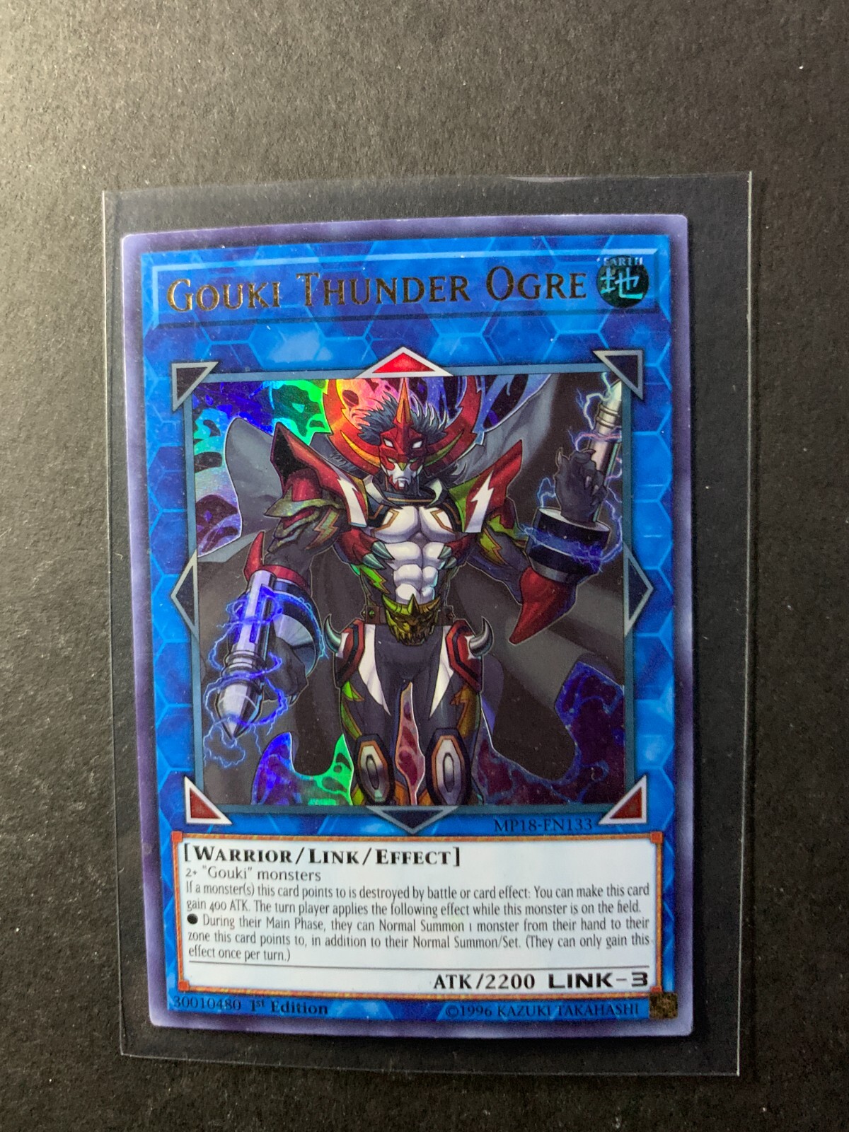 Yugioh - Gouki Thunder Ogre (Ultra Rare) (1st Edition) - MP18-EN133 (P) | eBay
