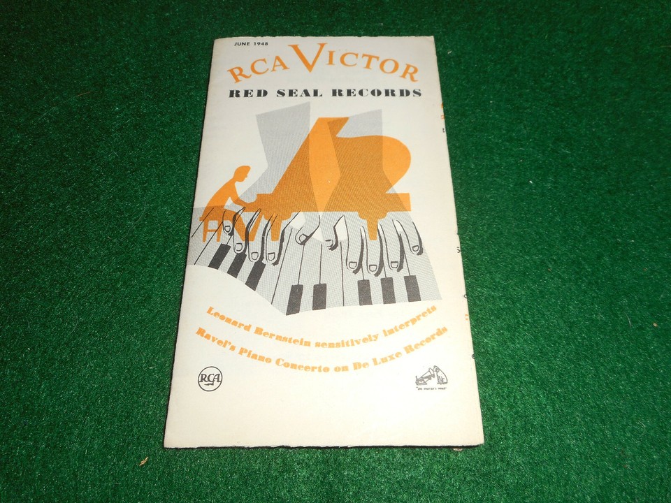 RCA Victor Records Red Seal June 1948 record catalog | eBay