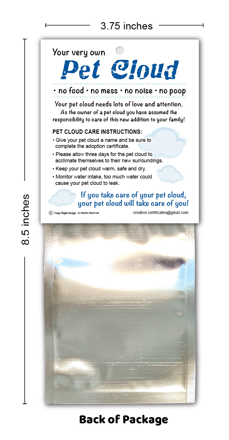 Pet Cloud Cute Boy Girl Kids Adult Party Favor Gift Birthday Toy - Wholesale | eBay