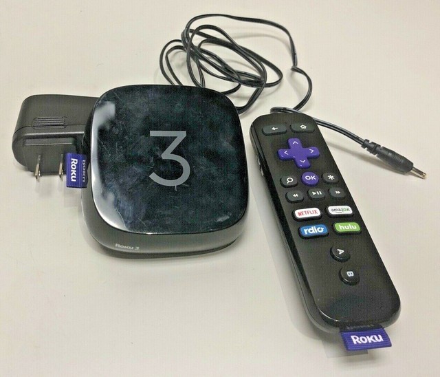 ROKU 3 (3rd Generation) 4230X Media Streamer, Remote, Power Cord | eBay