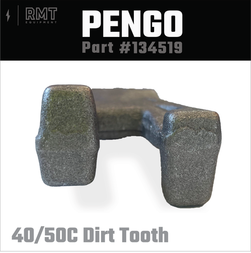 12 x Carbide Auger Tooth 134519 40/50 Size Tooth for Pengo Aggressor ...