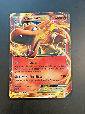 JUMBO Charizard EX Promo Card 11/106 Flashfire 2014 Pokémon | eBay