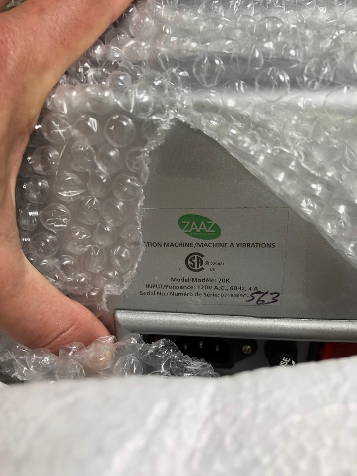 Zaaz 20K Vibration Machine At Home Workout Base Only | eBay