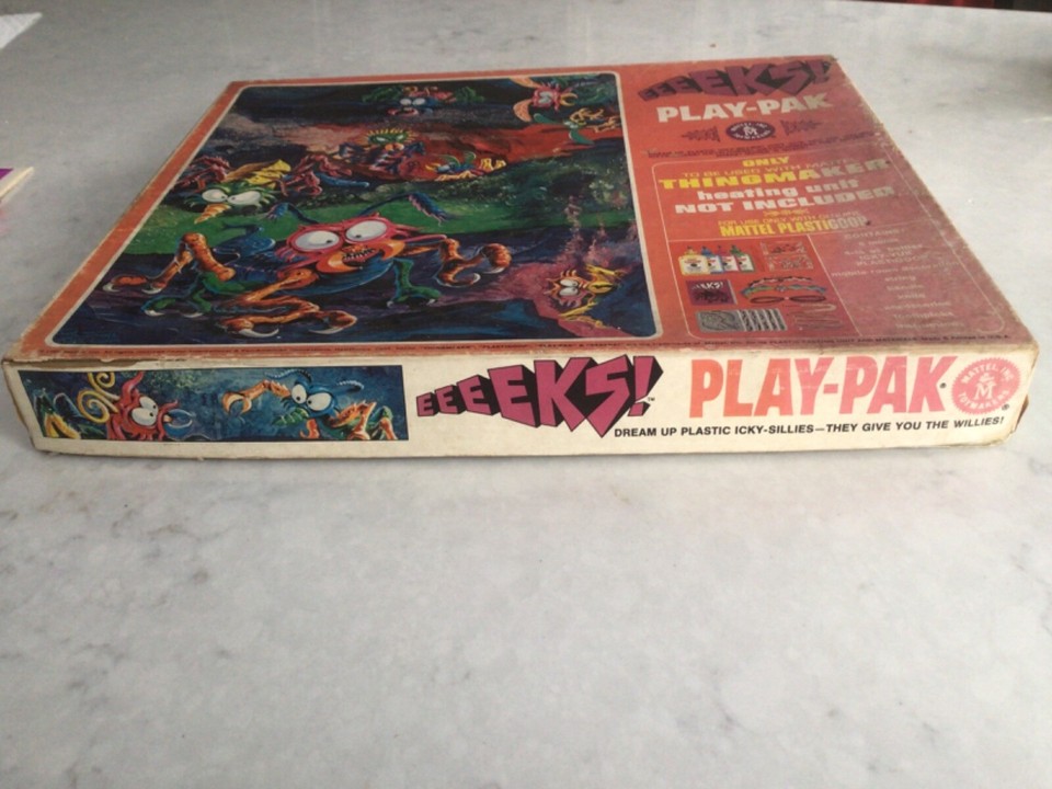 MATTEL EEEEKS HAMILTON INVADERS KNOCK-OFF THING MAKER PLAY PAK IN ...