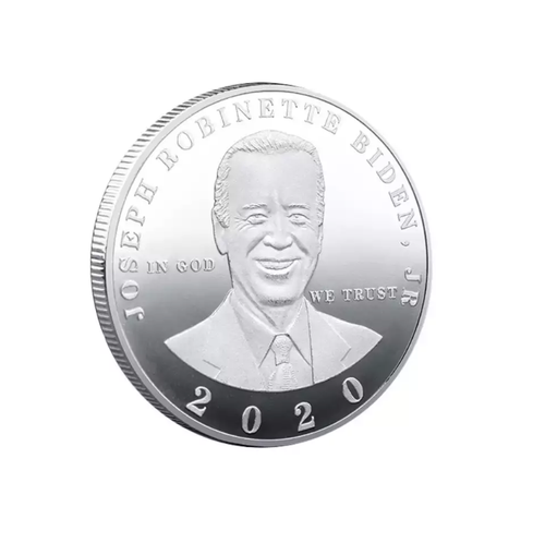 Moneta medaglia Joe Biden presidente America 2020 elezioni / coin medal ...