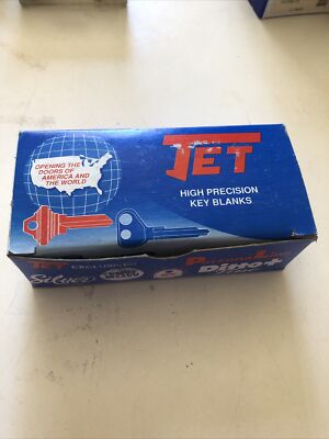 1 Box Of 17 Jet Brass High Precision Key Blanks Y52 | eBay
