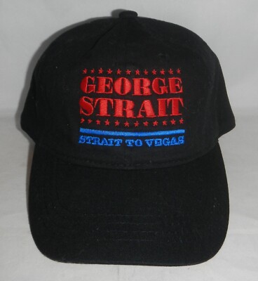 George Strait to Vegas Concert Baseball Hat Cap | eBay