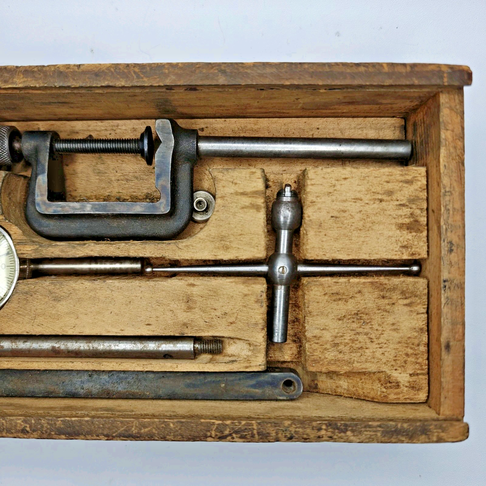Vintage Starrett Model 196 Dial Test Indicator Set | eBay