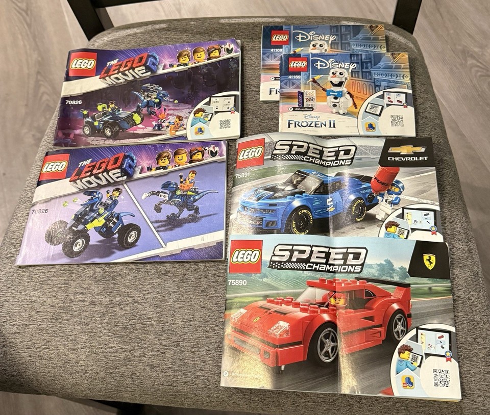 LEGO Instruction Booklets Lot Of 128 (various sets) | eBay