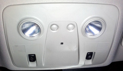 2009-2017 CHEVY TRAVERSE Front Overhead Roof Console Sunroof Light Gray ...