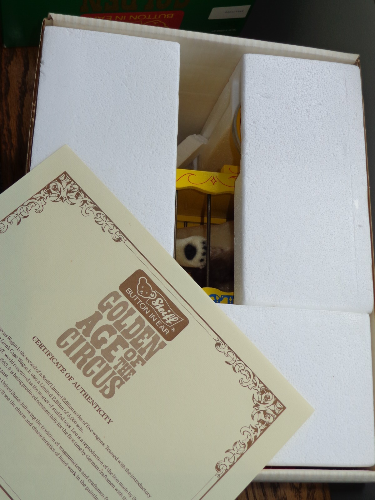 Unused Steiff Golden Age of Circus Wagon Train Limited Edition in Boxes ...