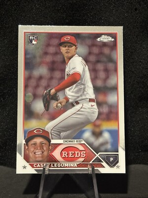 2023 Topps Chrome Update USC5 Casey Legumina RC Cincinnati Reds | eBay