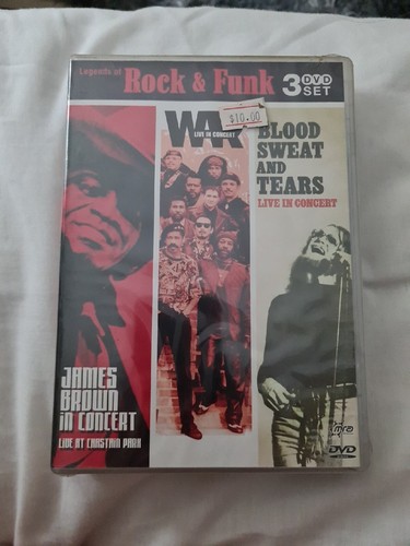 Legends of Rock & Funk DVD Boxset - 3 Disc Set New & SEALED | eBay