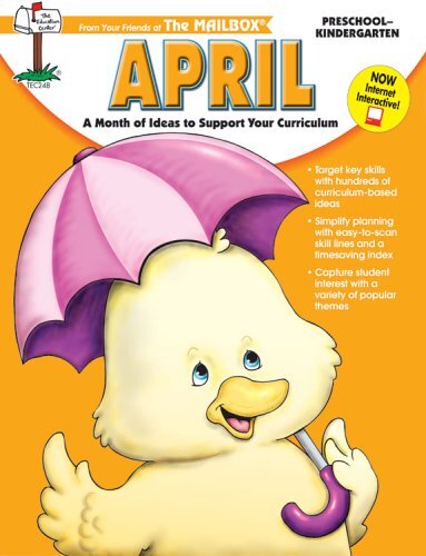 APRIL MONTHLY IDEA BOOK By The Mailbox Books Staff **Mint Condition ...