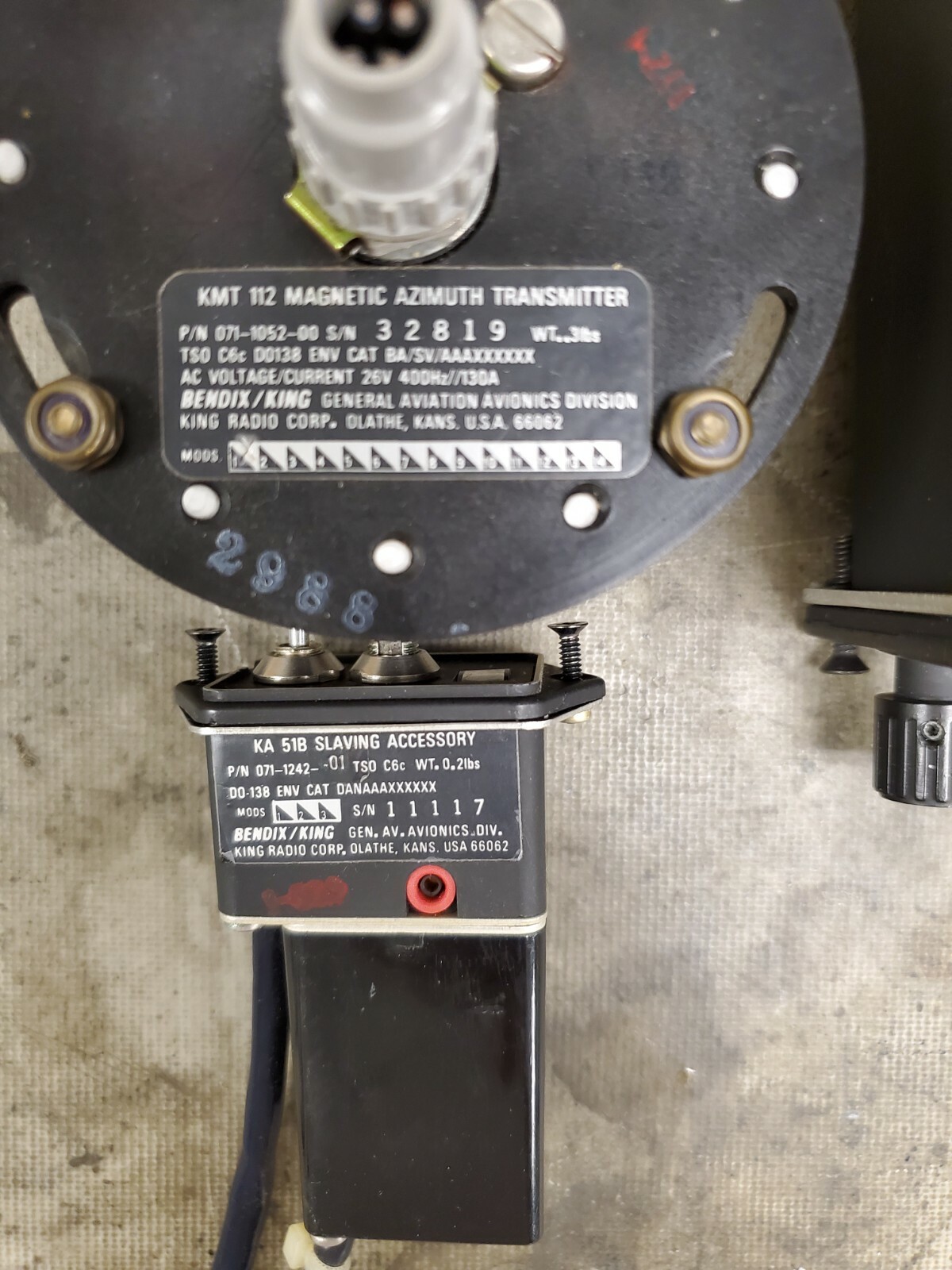 Bendix/King KCS-55A (HSI) Compass System -00 W/ 8130 11/16/22 & 90 Day ...