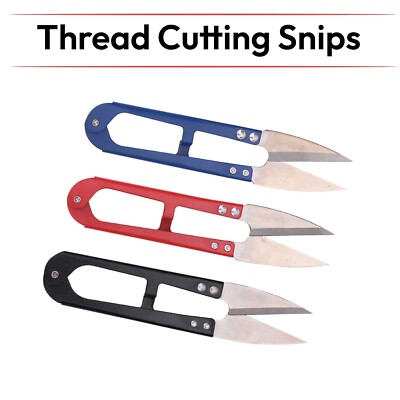 3 Pack Thread Snips Scissors Yarn Sewing Cutter Nipper Cloth Embroidery ...