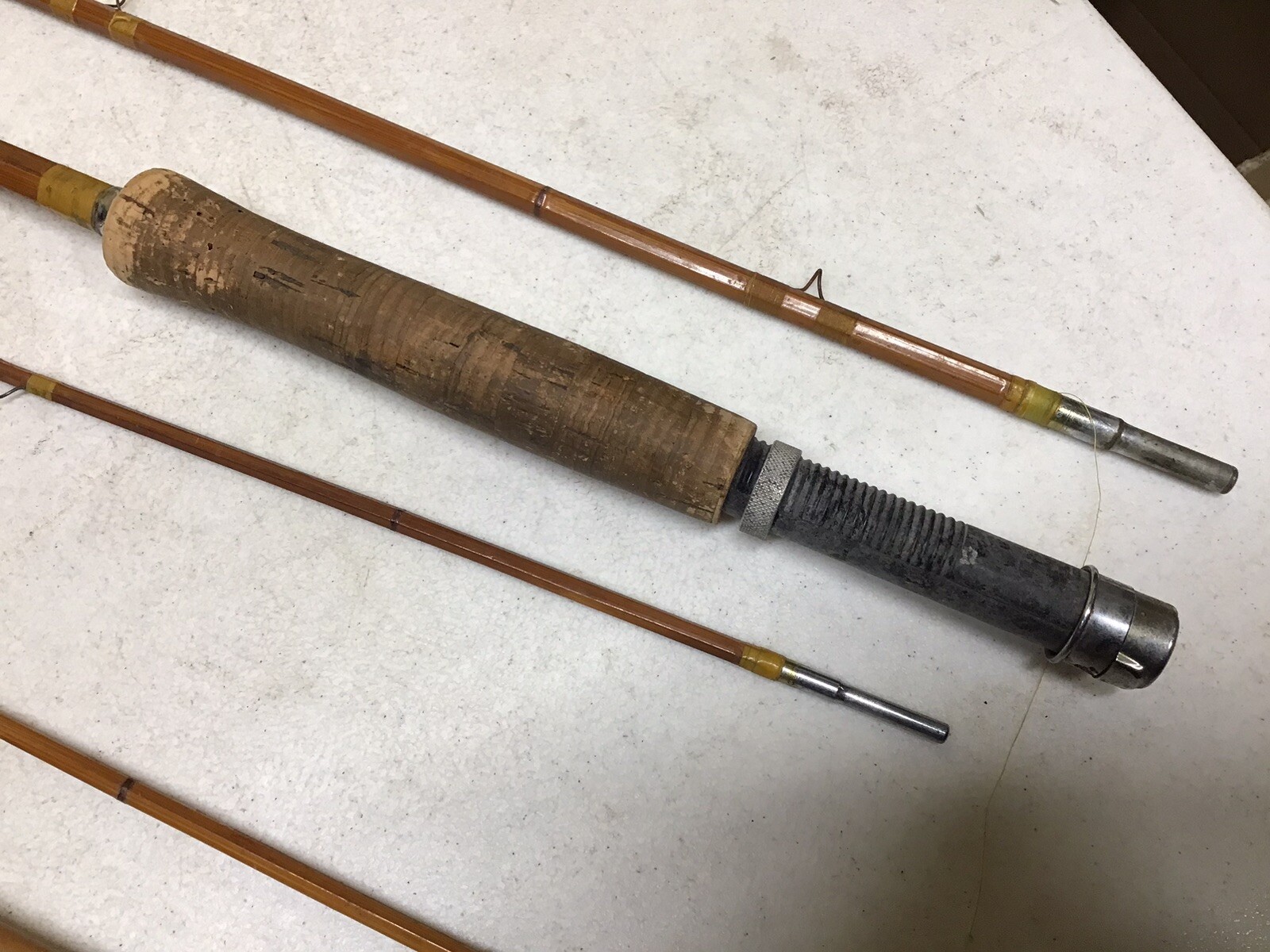Montague Rapidan 8.5' 3 pc 2 Tip Bamboo Fly Rod | eBay