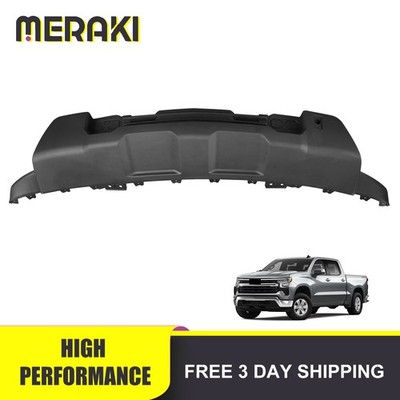 Fits 2022 2023 2024 Silverado 1500 Front Bumper Cover Lower Black ...