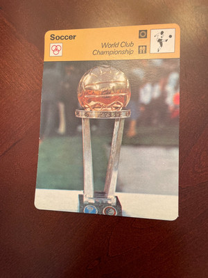 1979 Sportscaster Card #68-08 World Club Championship - Soccer - MT | eBay