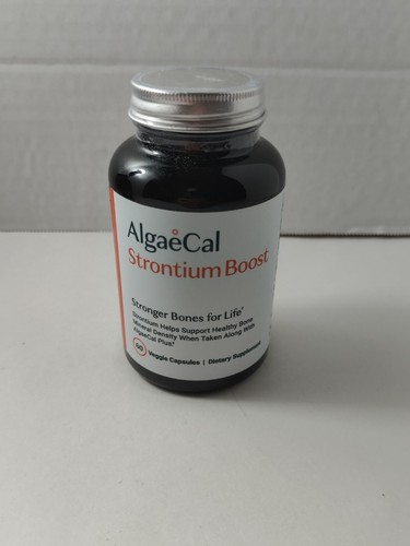 AlgaeCal, Strontium Boost, Stronger Bones 60 Count Exp 07/2026 | eBay