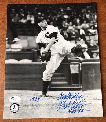 Bob Feller 8x10 Signed/Autograph/Auto JSA COA Authenticated Indians ...