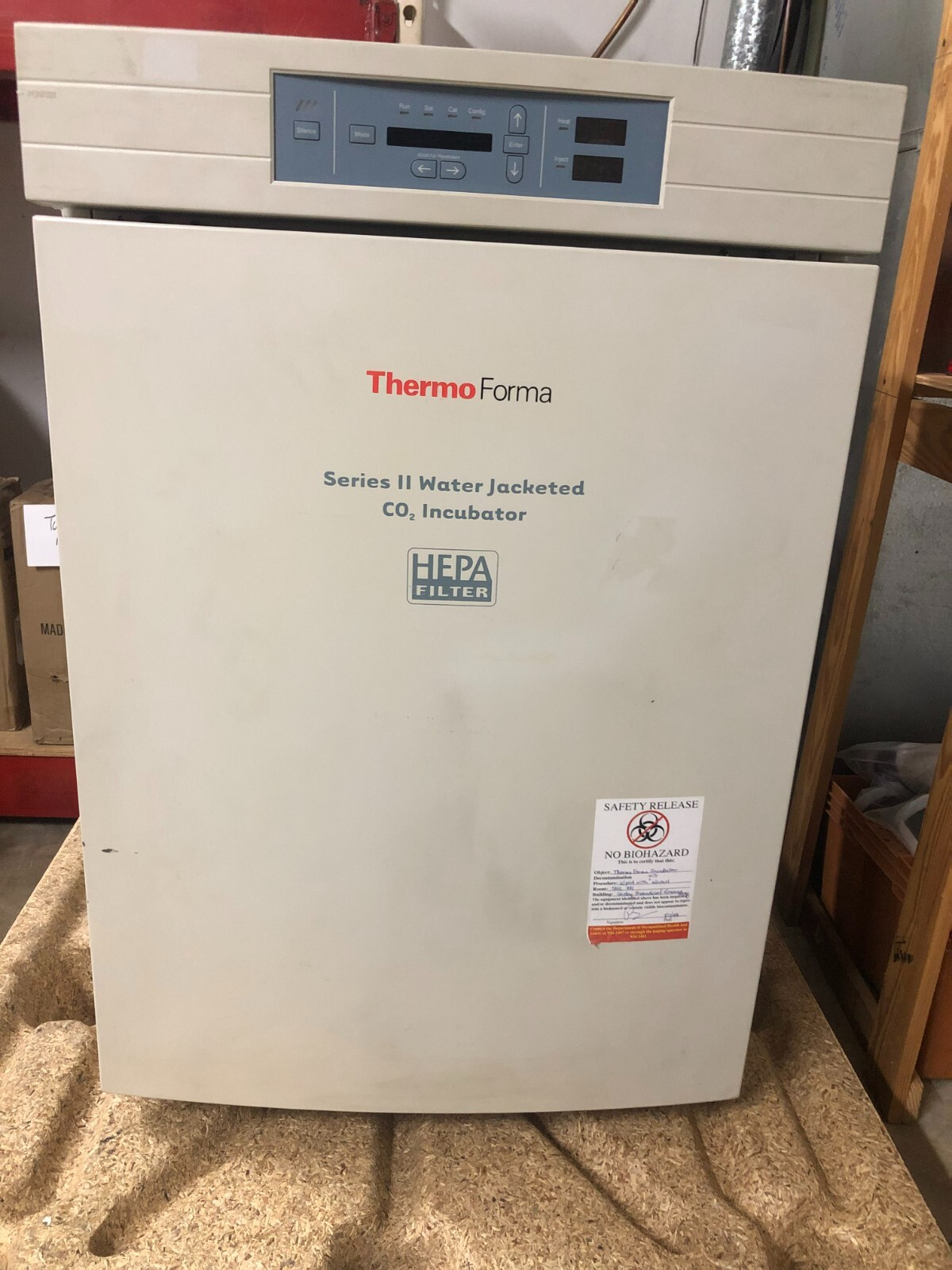 Thermo Forma Scientific 3110 Series II HEPA CO2 Water Jacketed ...
