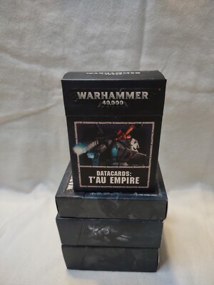 Warhammer 40k Tau Empire Index Cards Complete 8th Edition T'au | eBay