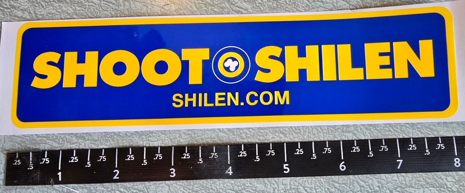 Shoot Shilen Rifle Barrels Pistol Triggers Vinyl Decal Sticker Shot ...