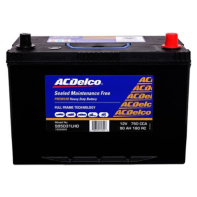 ACDelco Battery 12V 750CCA S95D31LHD | eBay Australia