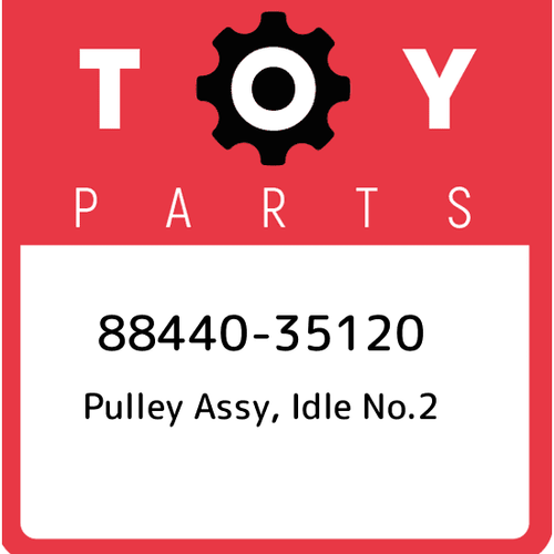 88440-35120 Toyota Pulley assy, idle no.2 8844035120, New Genuine OEM ...