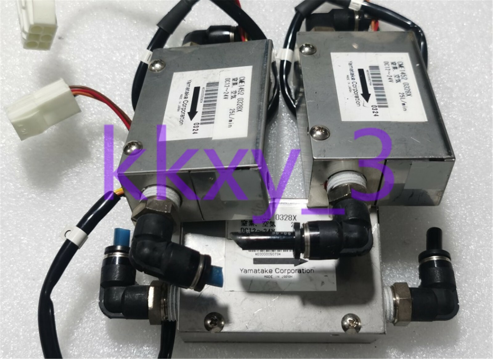 1 PCS Yamatake CME1452 0328X 25L/min nitrogen air gas mass flow meter ...