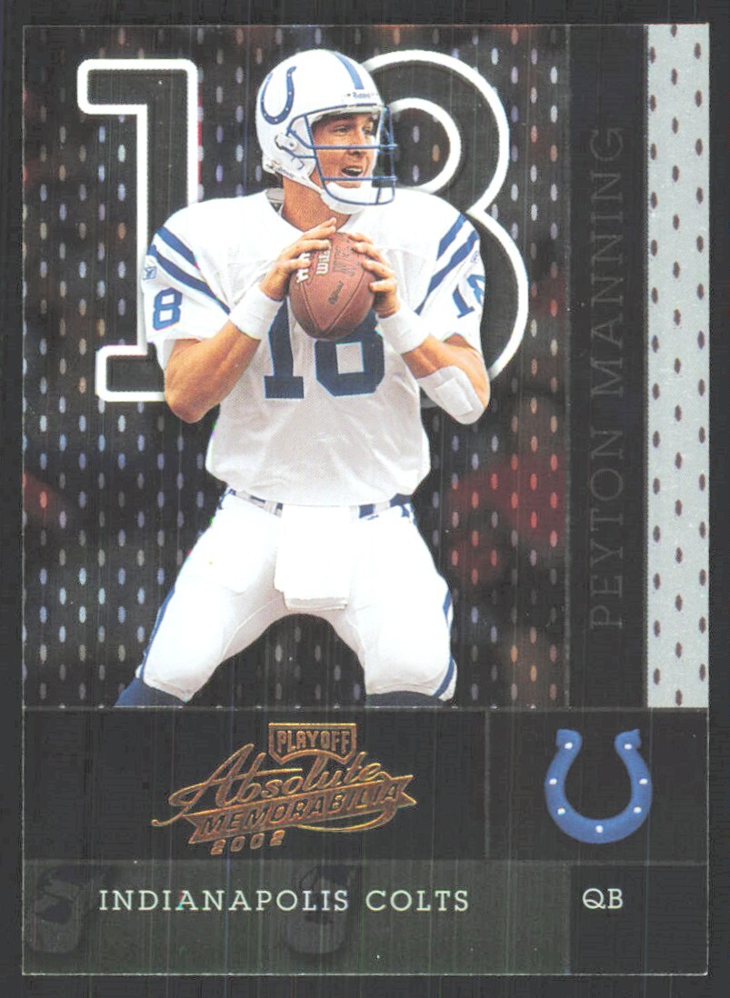 2002 Playoff Absolute Memorabilia - Peyton Manning #104 for sale online ...