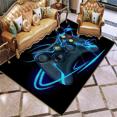 Game Controller Gamer Wohnzimmer großer Teppich kleines Matte Küche ...